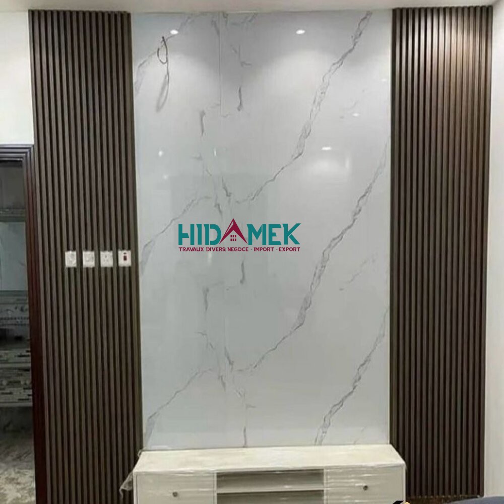 Panneau PVC effet marbre - HIDAMEK